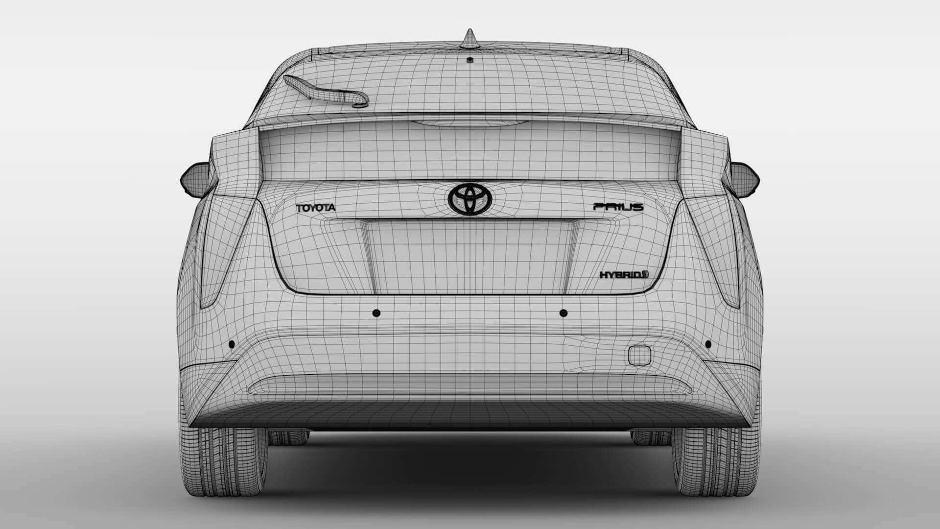 Toyota Prius 2016 - 3D Model by Creator 3D