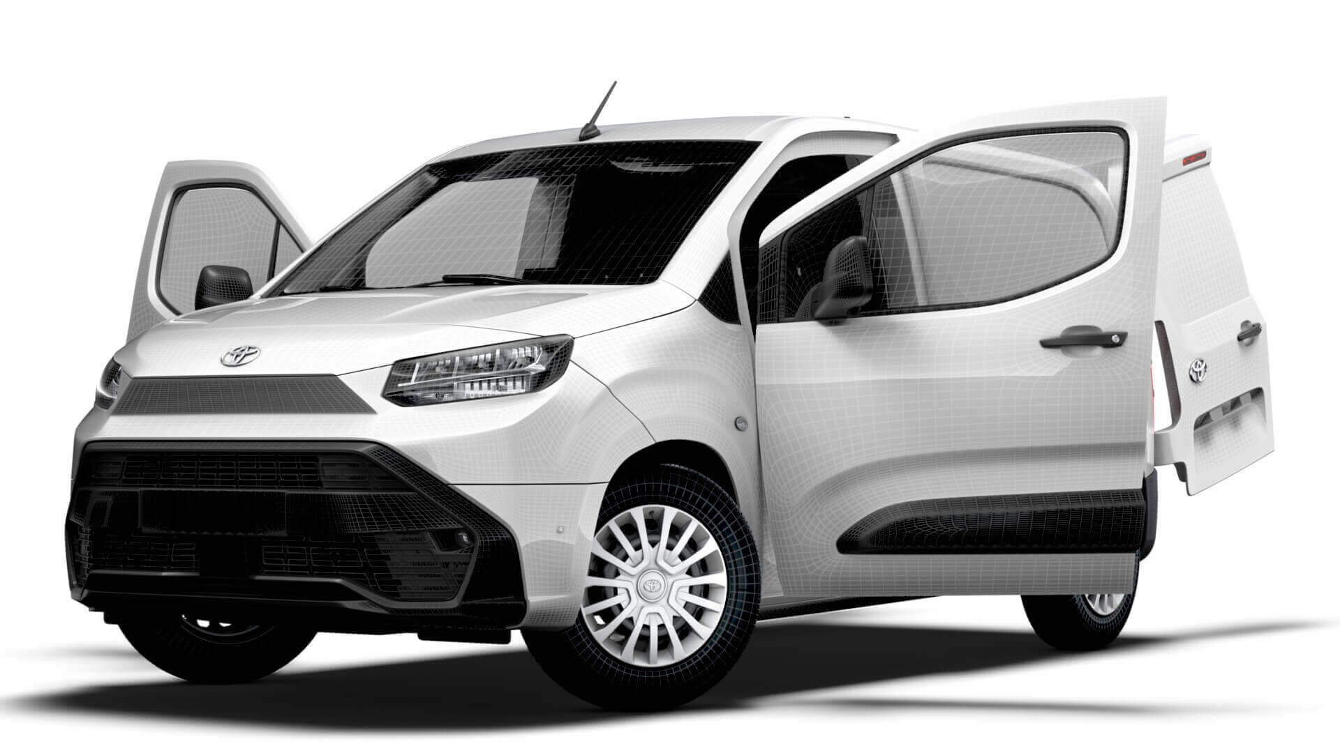 Toyota ProAce City Electric SWB Van Hqinterior 2024 - 3D Model by ...