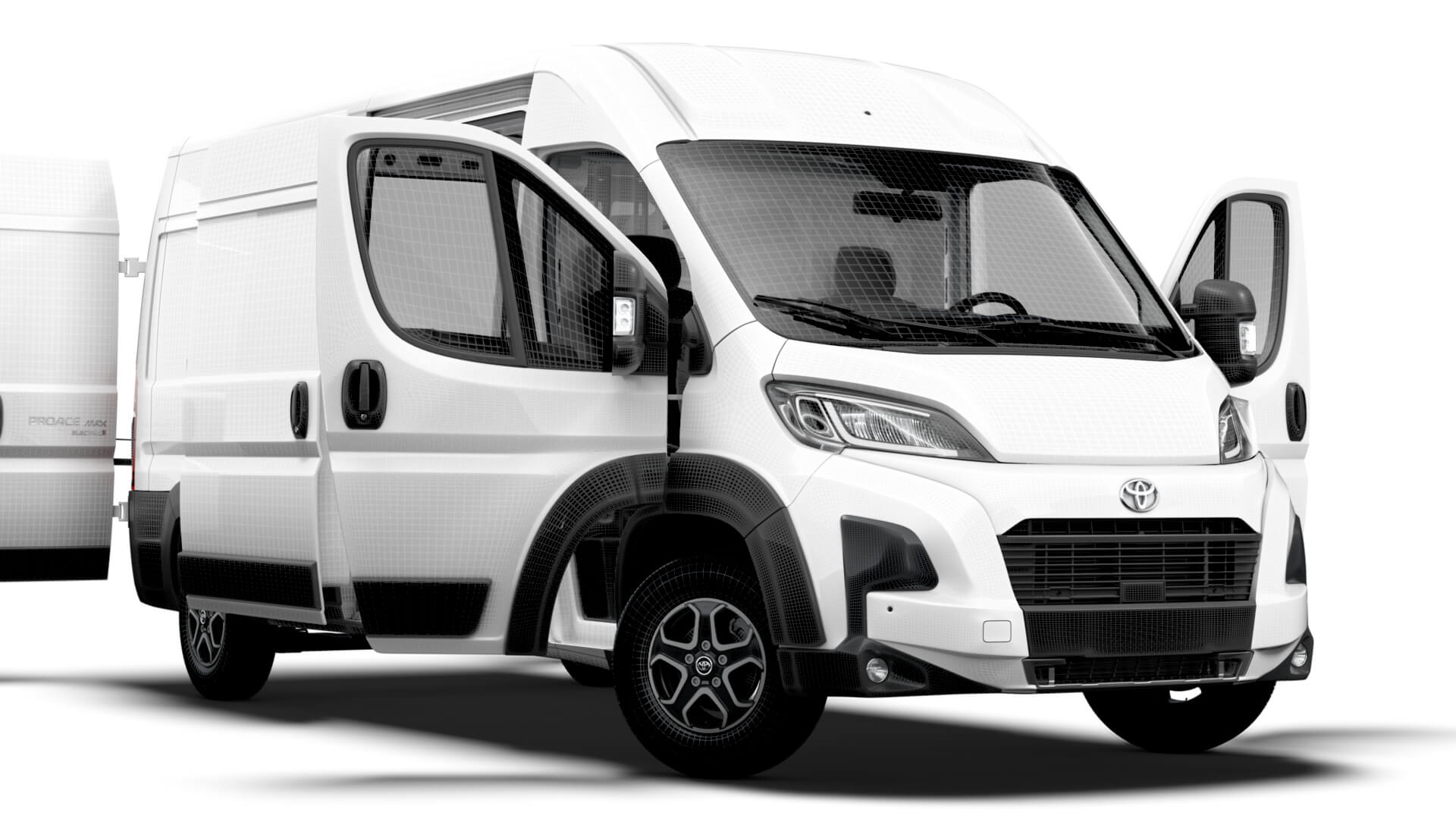 Toyota ProAce Electric Max Van L3H2 HQ Interior 2025 - 3D Model by ...