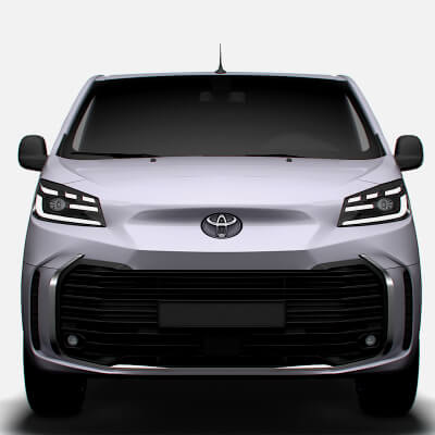 Toyota ProAce Electric Van L2 2024 - 3D Model by Creator 3D