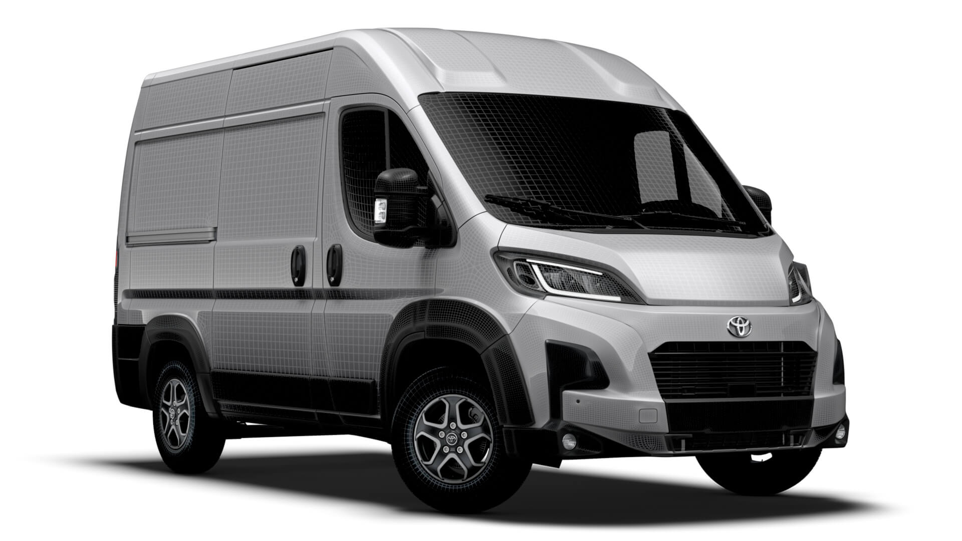 Toyota ProAce Max Van L1H2 2024 - 3D Model by Creator 3D