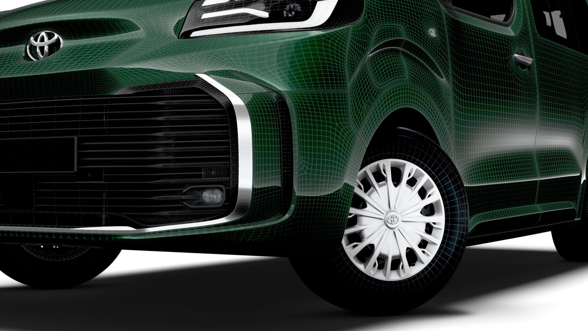 Toyota ProAce Verso Electric Compact 2024 - 3D Model by Creator 3D