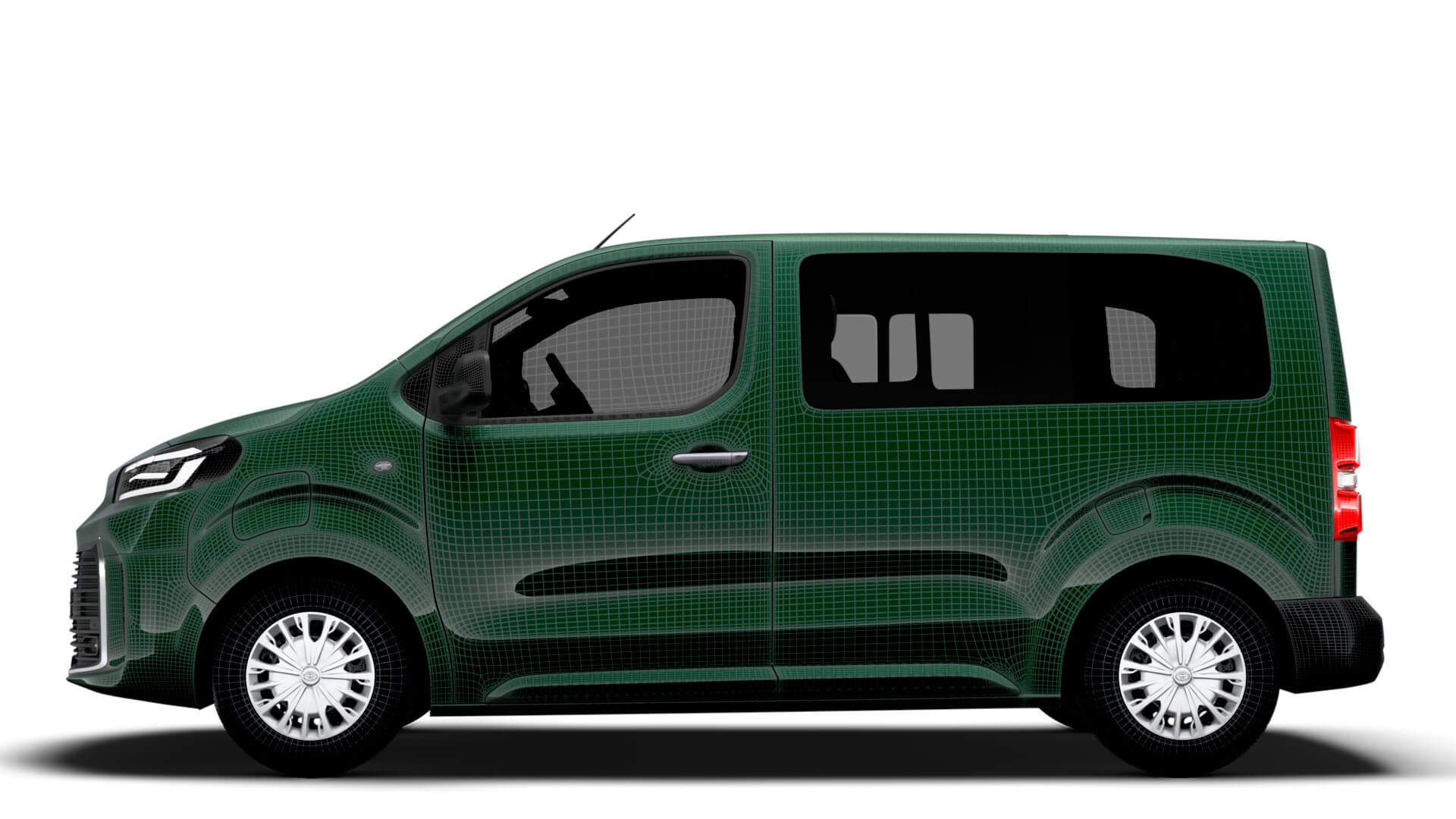Toyota ProAce Verso Electric Compact 2024 - 3D Model by Creator 3D