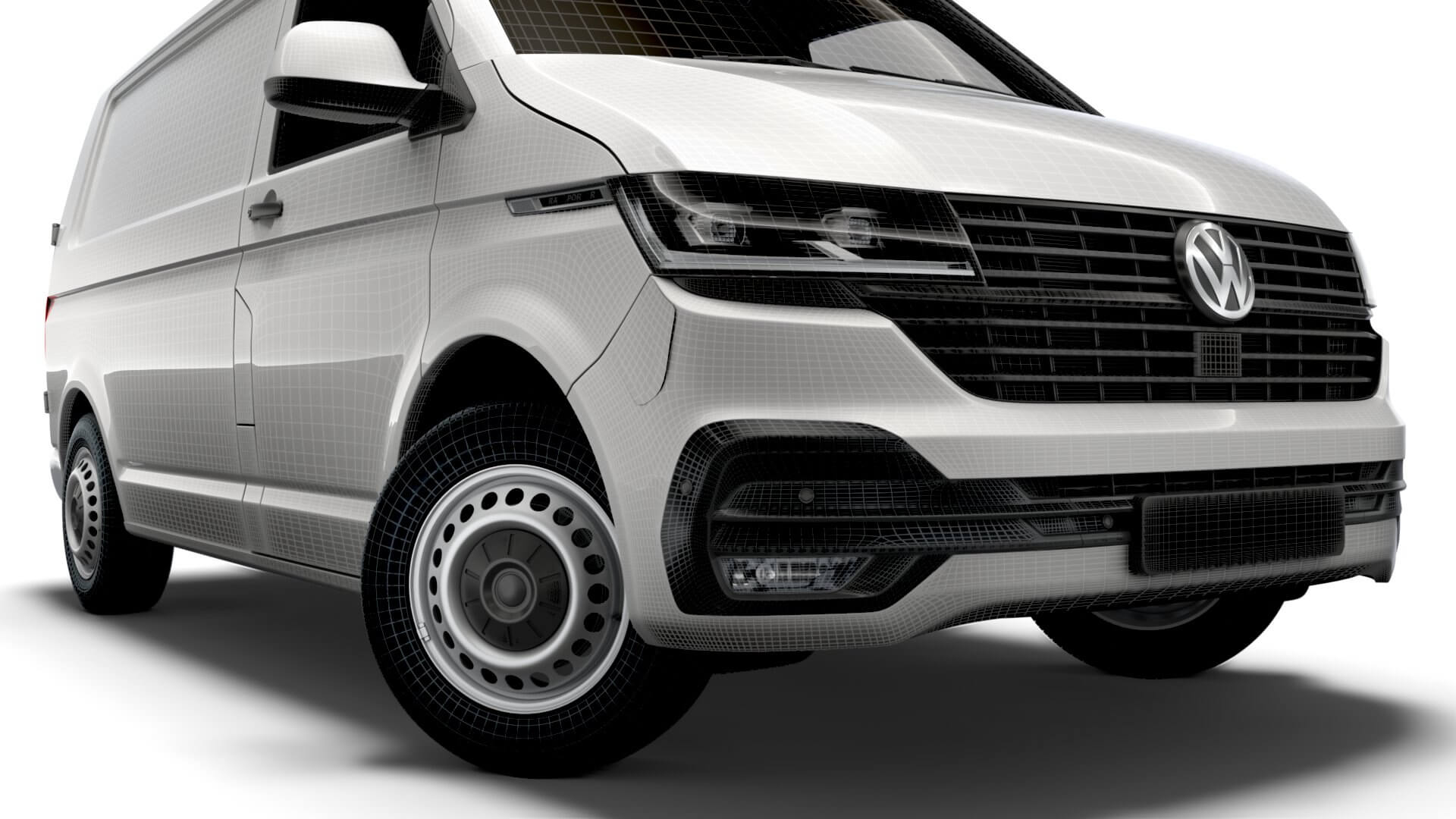 Transporter T6.1 SWB Startline UK-spec 3D Model by Creator 3D