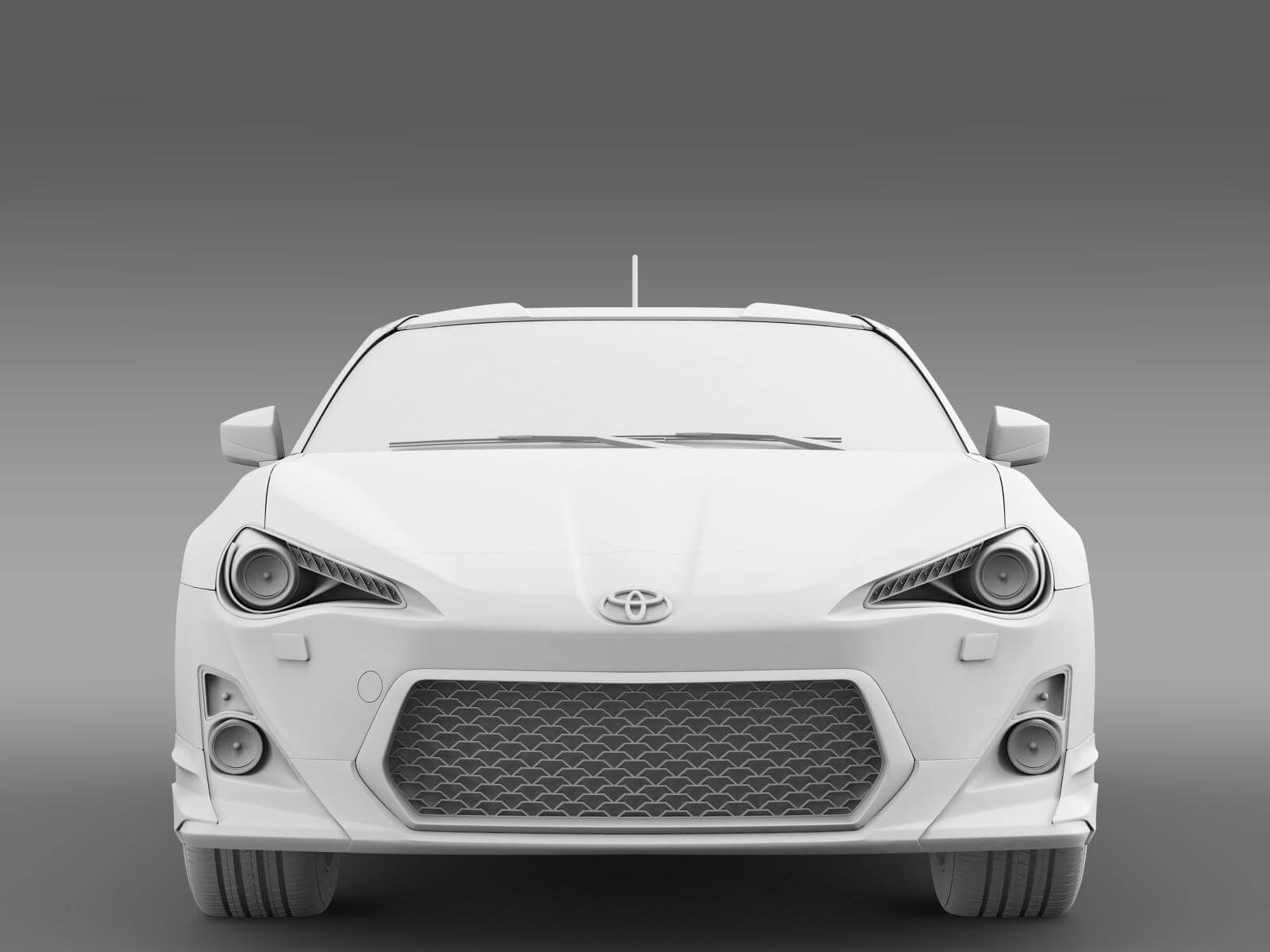TRD Toyota GT 86 2014 - 3D Model by Creator 3D