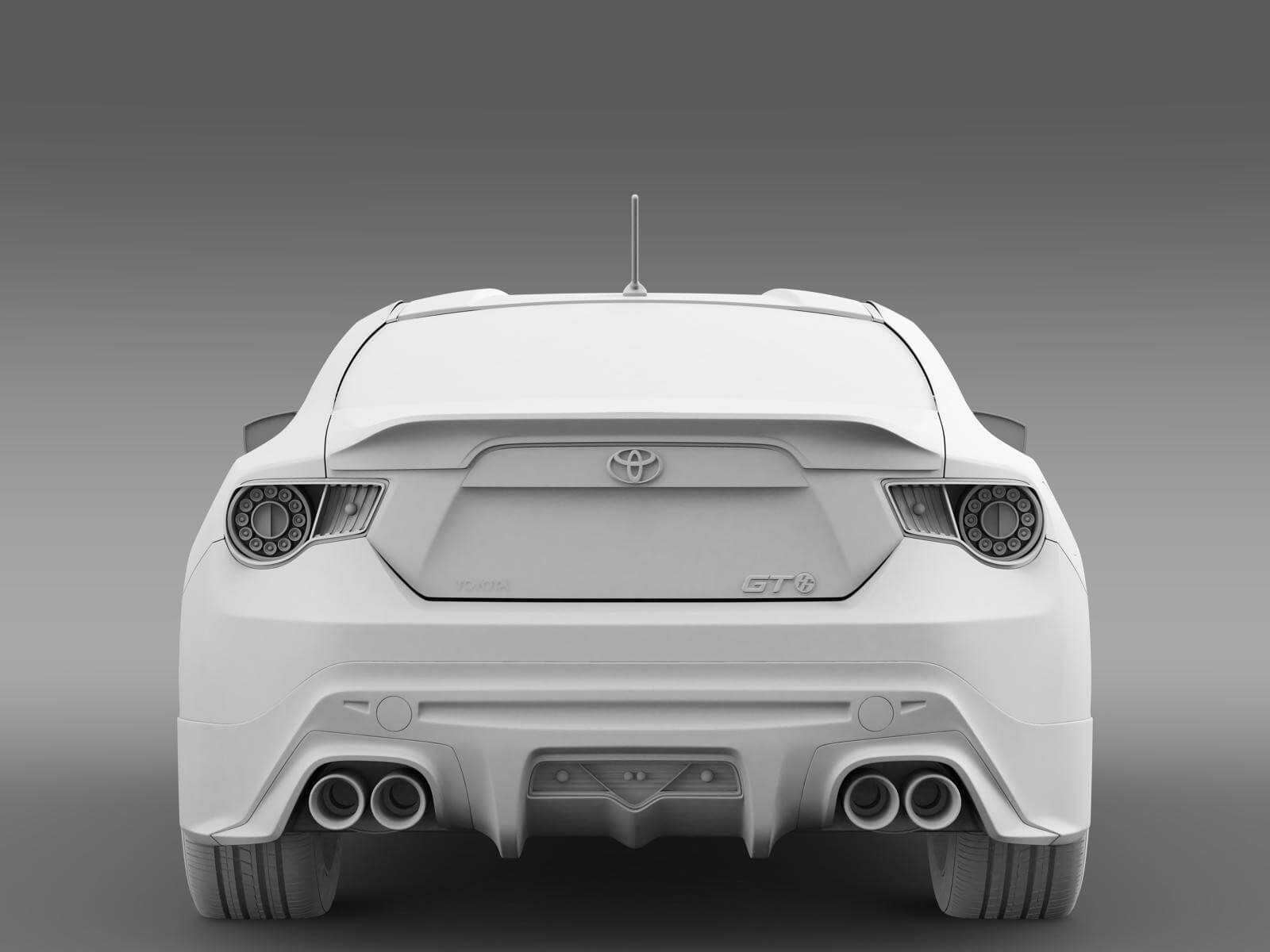TRD Toyota GT 86 2014 - 3D Model by Creator 3D