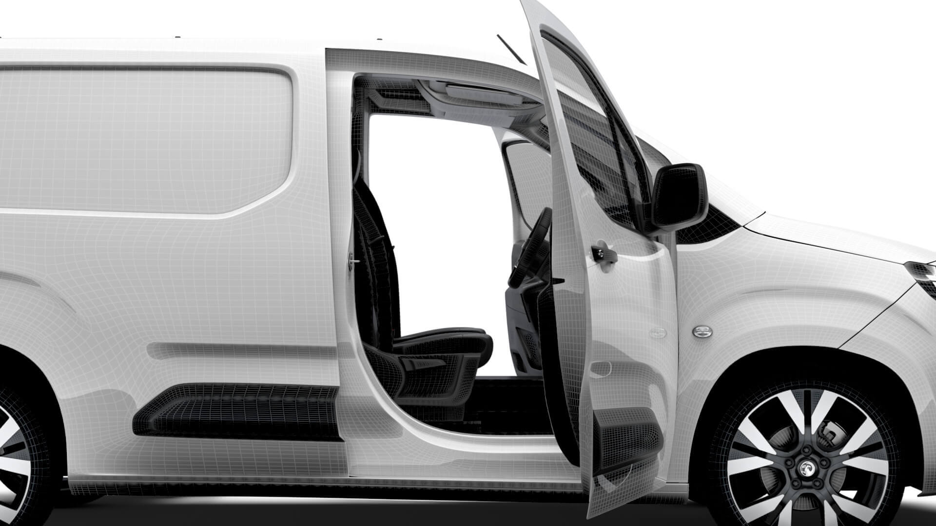 Vauxhall Combo E SWB Van Hqinterior 2024 - 3D Model by Creator 3D