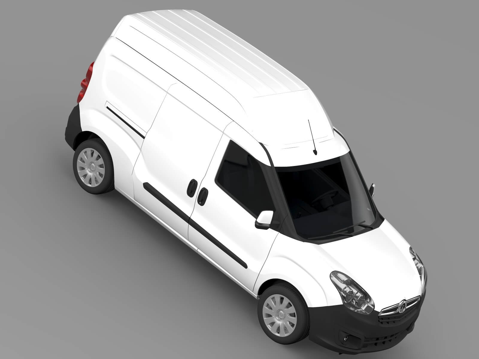 Vauxhall Combo H2L2 Cargo 2015 - 3D Model by Creator 3D