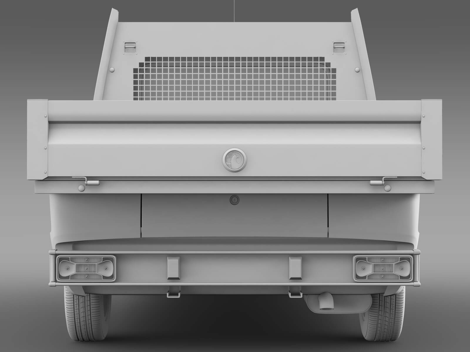 Vauxhall Combo Tipper 2015 - 3D Model by Creator 3D