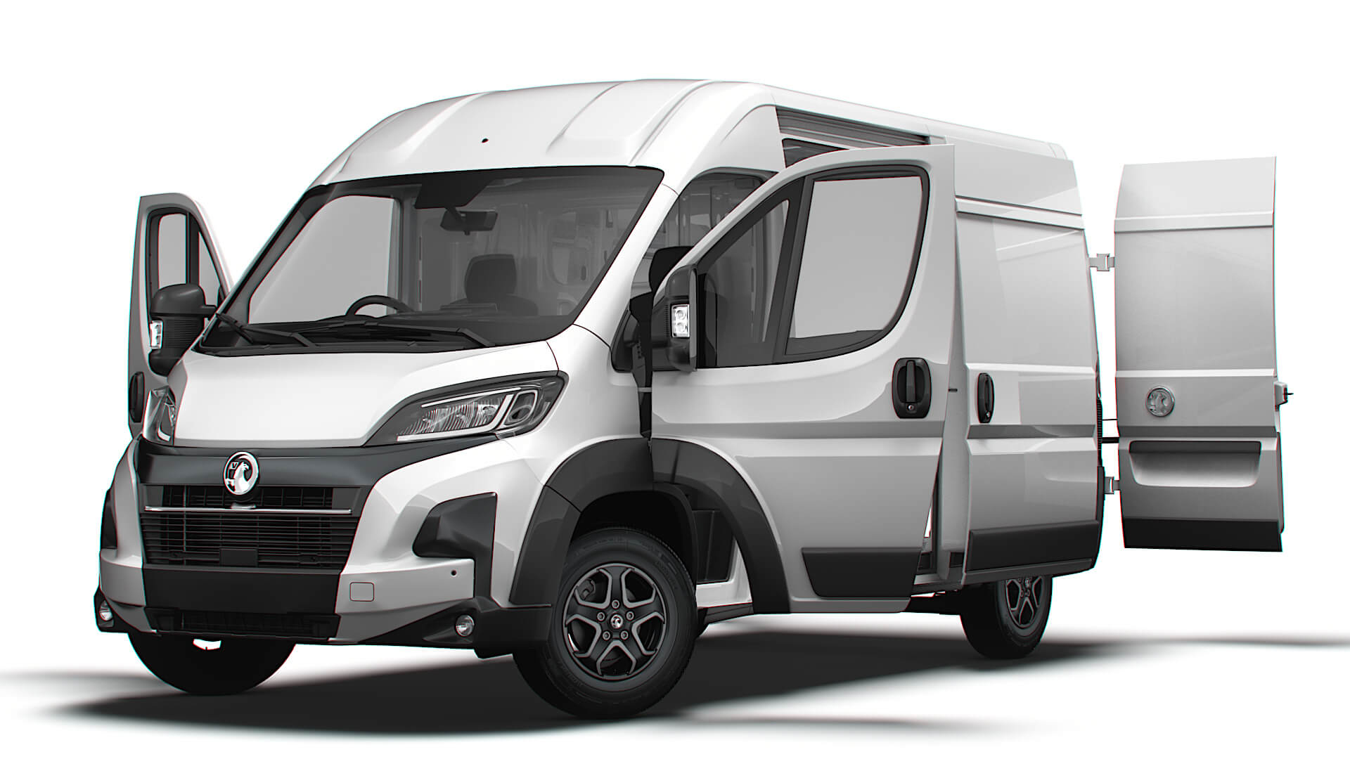 Vauxhall Movano E Van L2H2 HQ Interior 2025 - 3D Model by Creator 3D