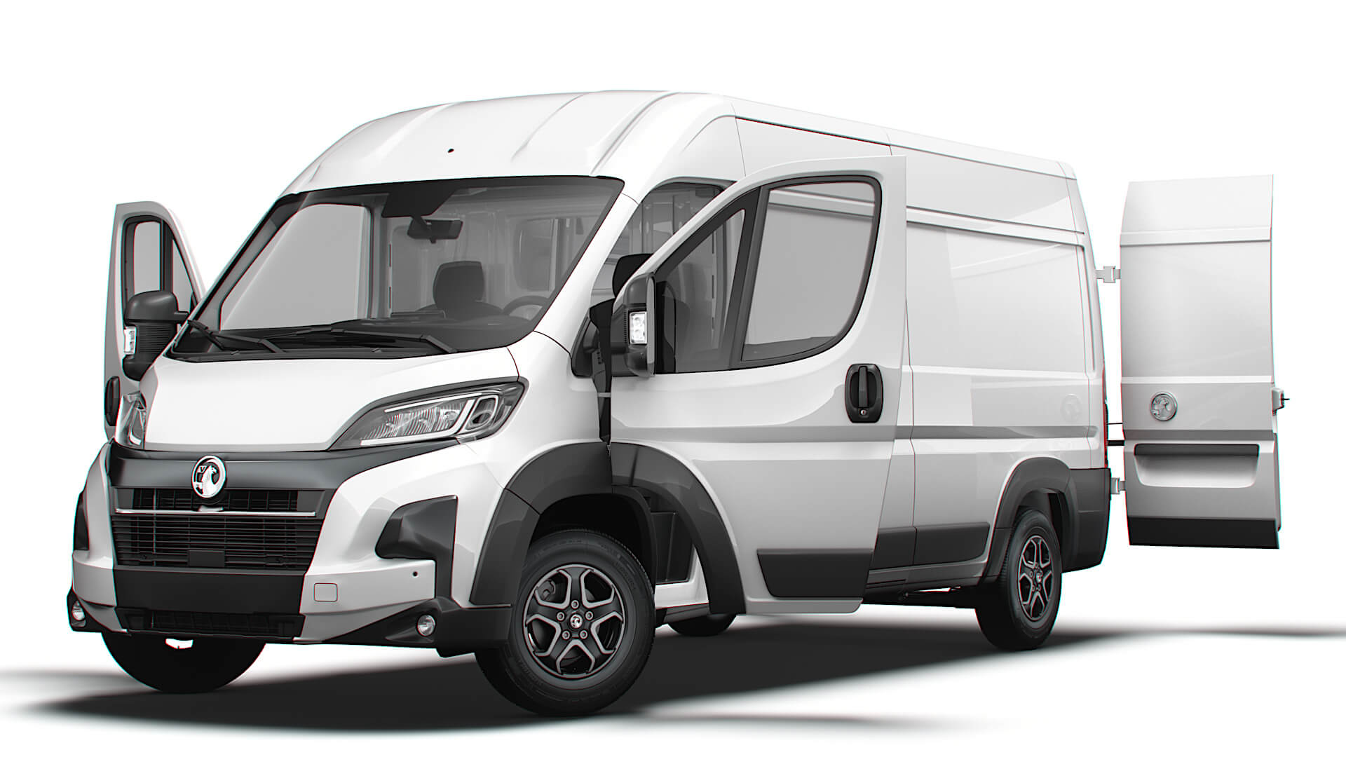 Vauxhall Movano E Van L3H2 HQ Interior 2025 - 3D Model by Creator 3D