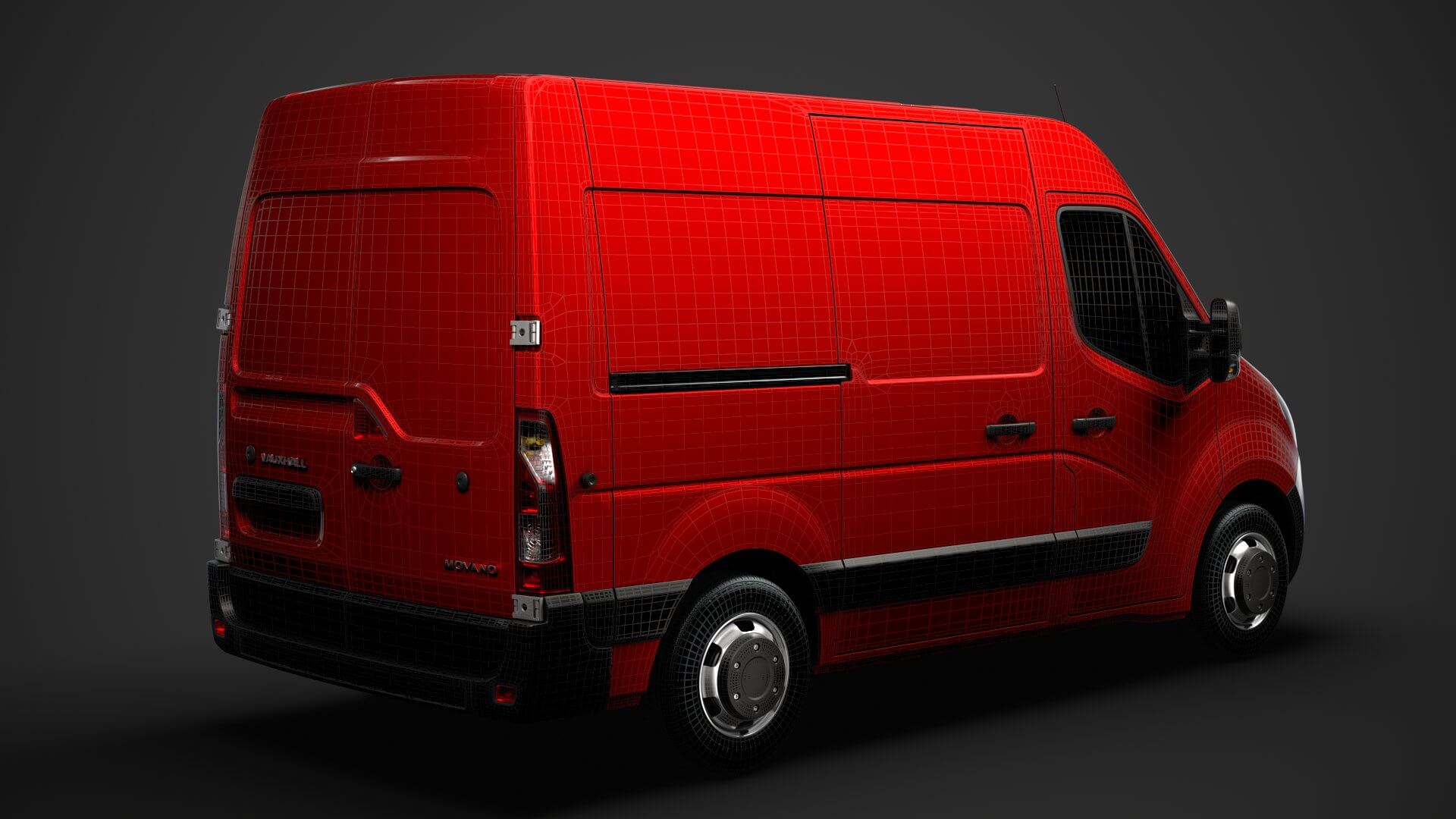 Vauxhall Movano L1H2 Van 2020 - 3D Model by Creator 3D