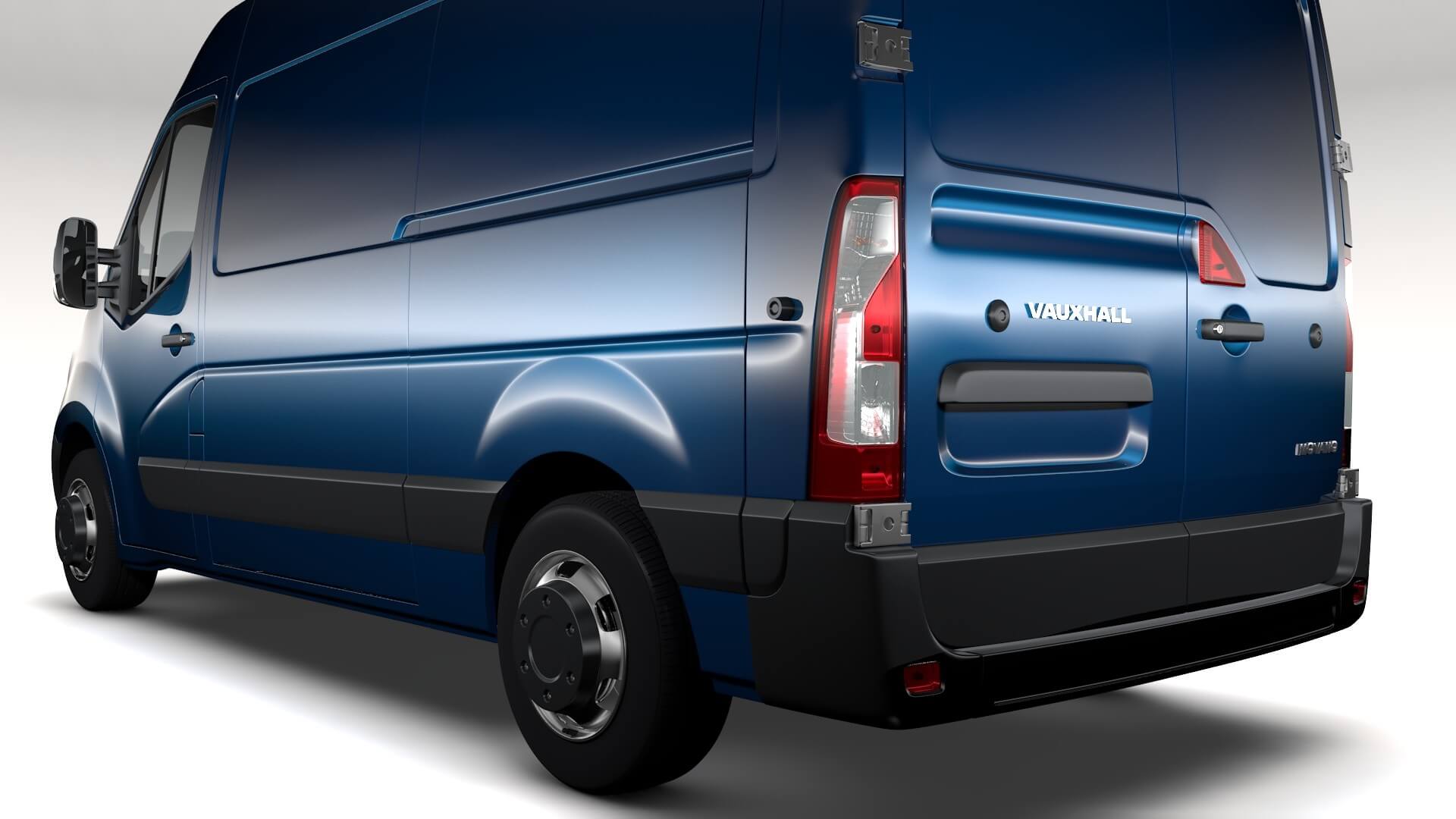 Vauxhall Movano L2H2 Van 2016 - 3D Model by Creator 3D