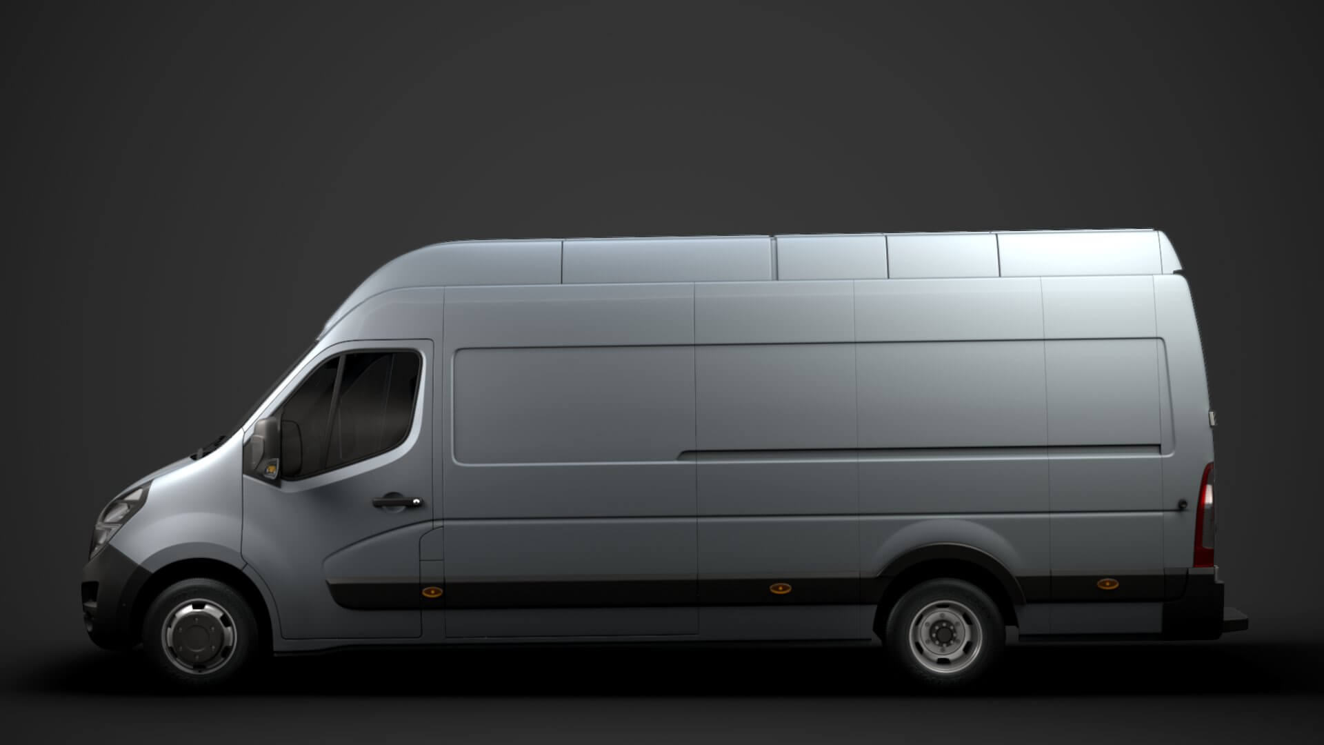 Vauxhall Movano L4H3 Van 2020 - 3D Model by Creator 3D