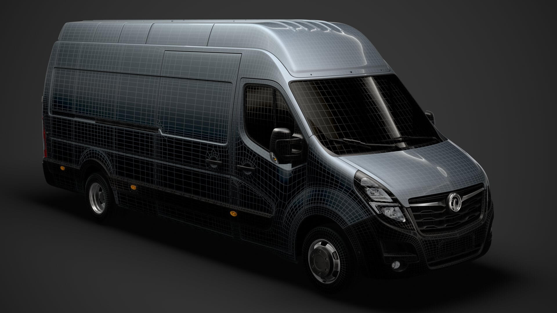 Vauxhall Movano L4H3 Van 2020 - 3D Model by Creator 3D