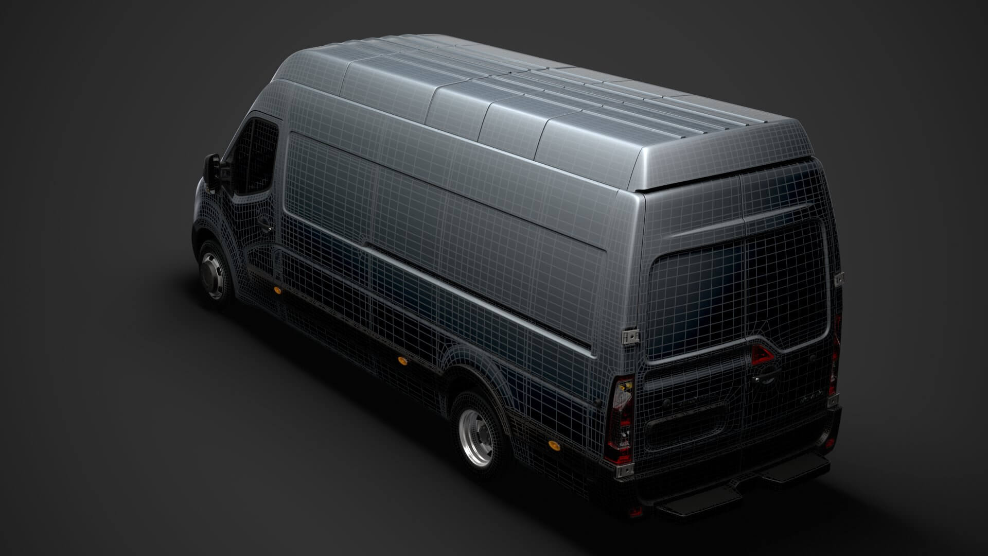Vauxhall Movano L4H3 Van 2020 - 3D Model by Creator 3D