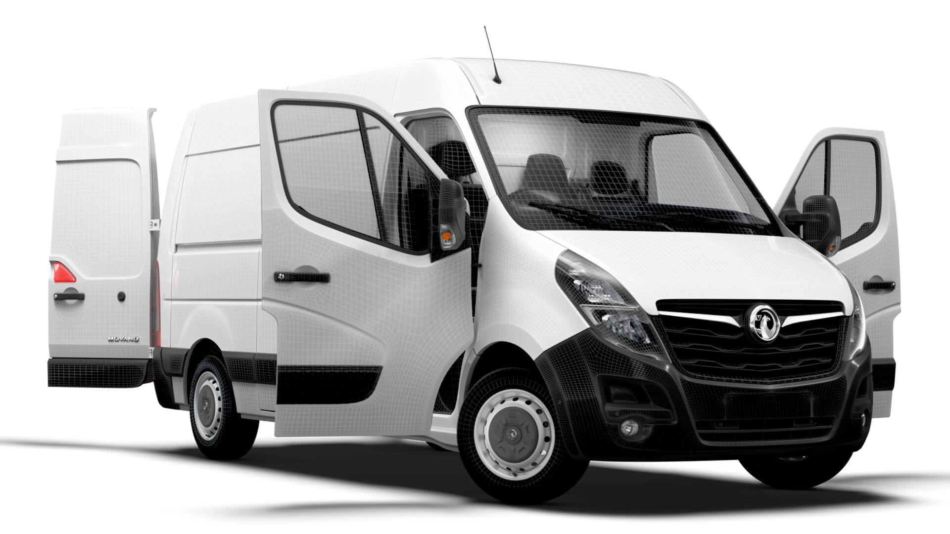 Vauxhall Movano Van L1H2 Hqinterior 2021 - 3D Model by Creator 3D