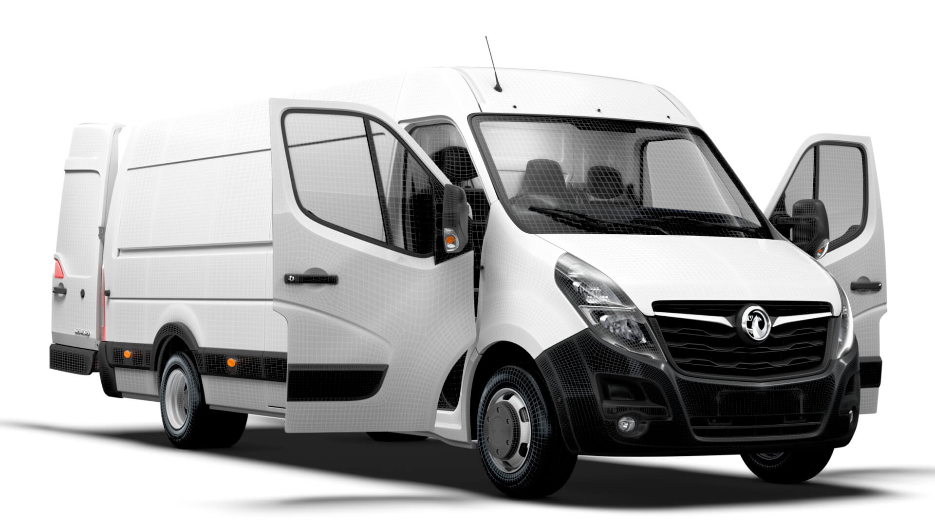 Vauxhall Movano Van L4H2 Hqinterior 2021 - 3D Model by Creator 3D