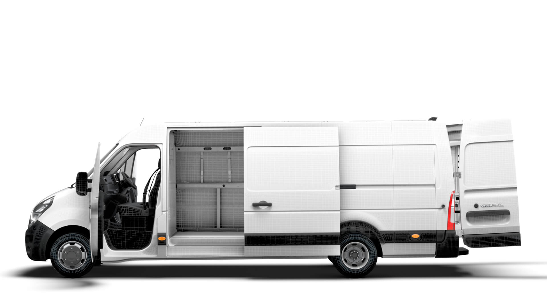 Vauxhall Movano Van L4H2 Hqinterior 2021 - 3D Model by Creator 3D