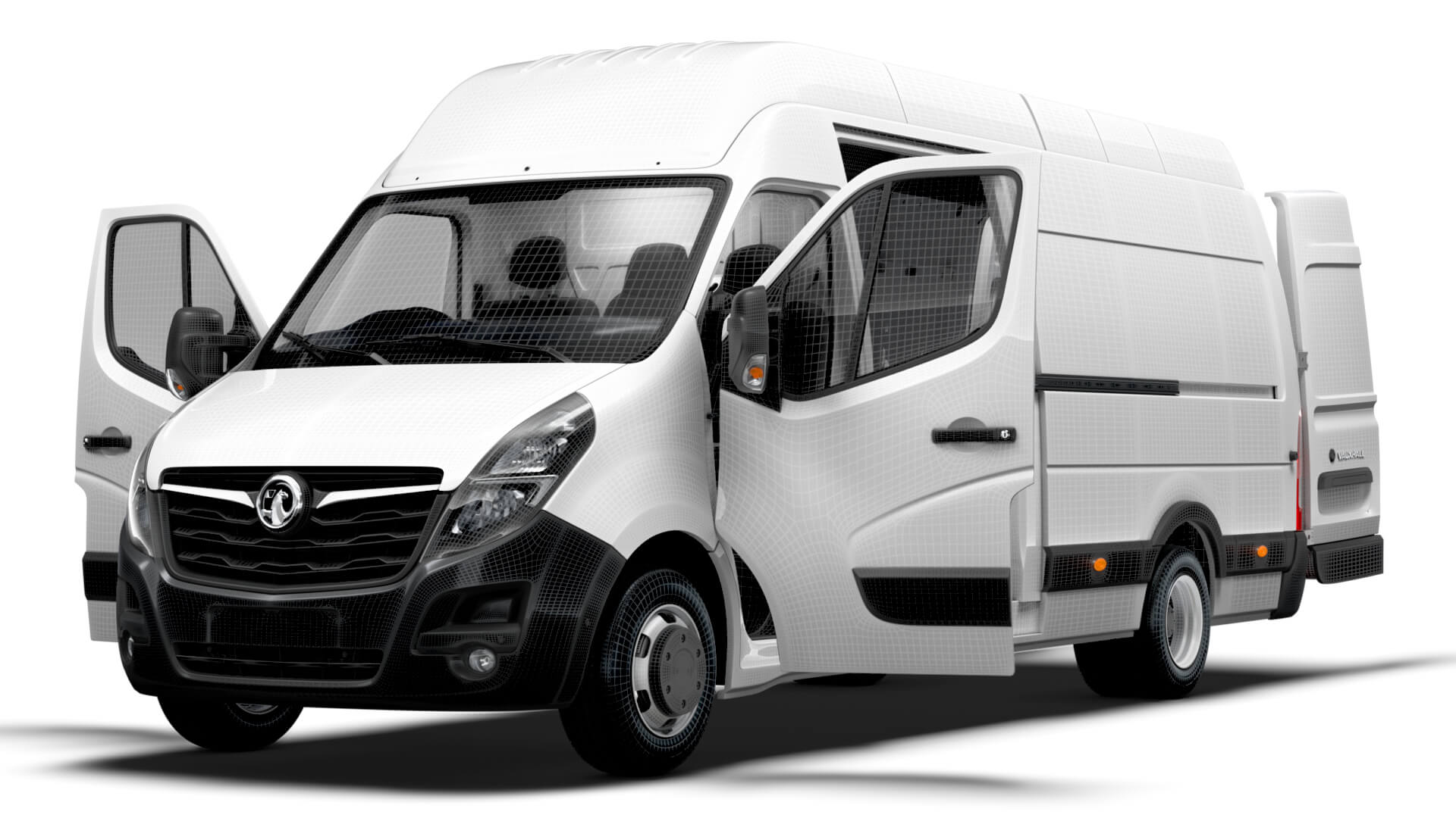 Vauxhall Movano Van L4H3 Hqinterior 2021 - 3D Model by Creator 3D