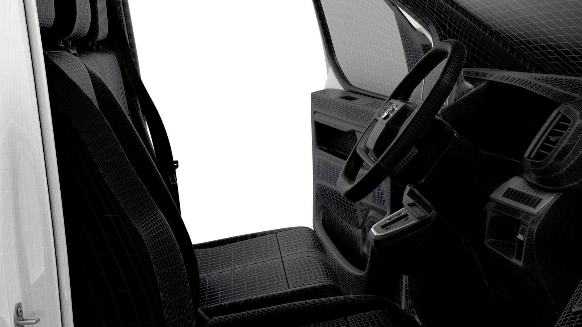 Vauxhall Vivaro Electric Van L1 HQ Interior 2024 - 3D Model by Creator 3D
