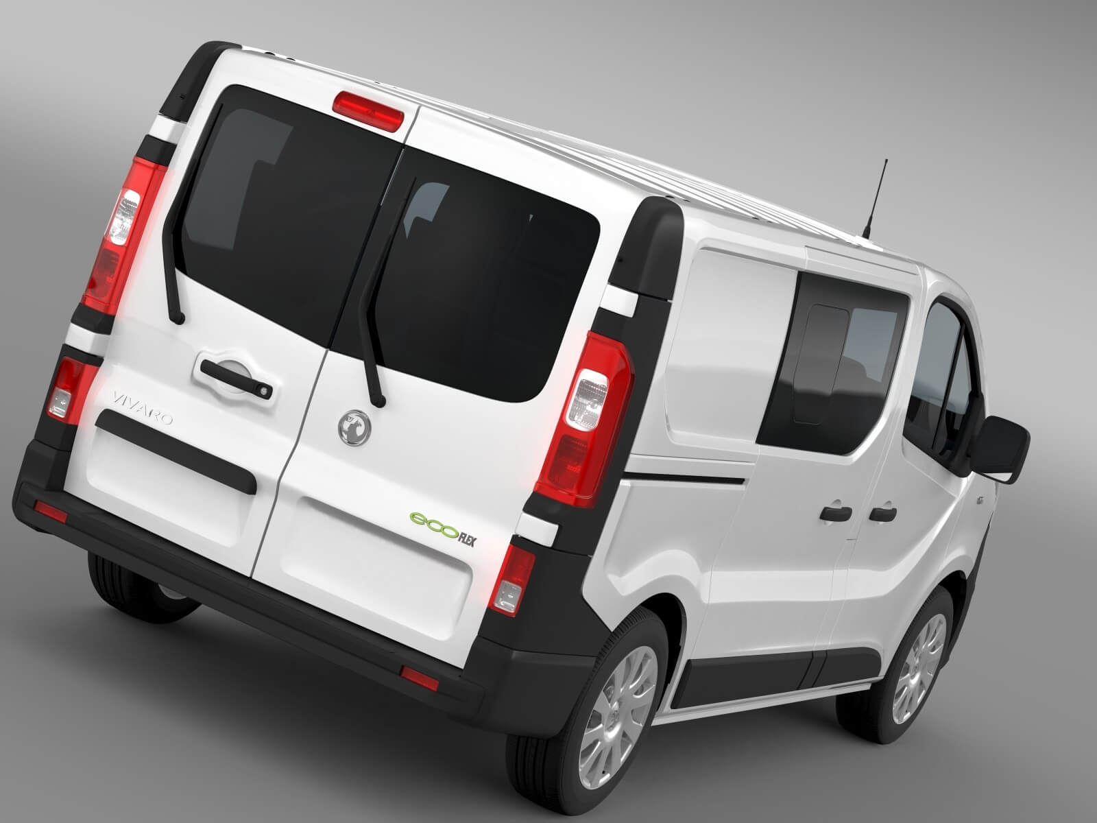 Vauxhall Vivaro MultiVan EcoFlex 2015 - 3D Model by Creator 3D