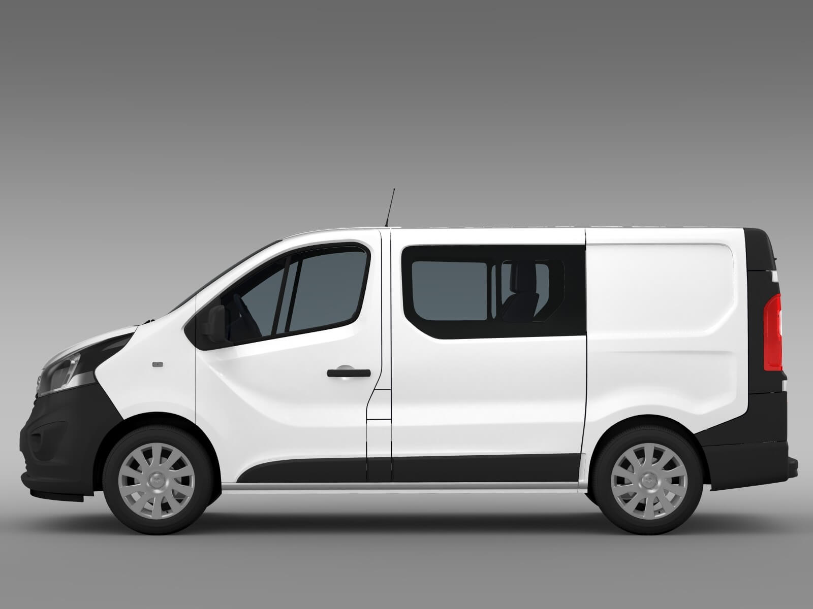 Vauxhall Vivaro MultiVan EcoFlex 2015 - 3D Model by Creator 3D