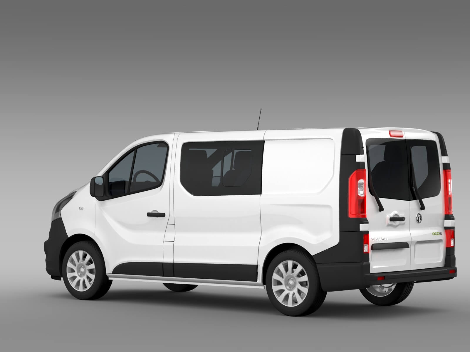 Vauxhall Vivaro MultiVan EcoFlex 2015 - 3D Model by Creator 3D