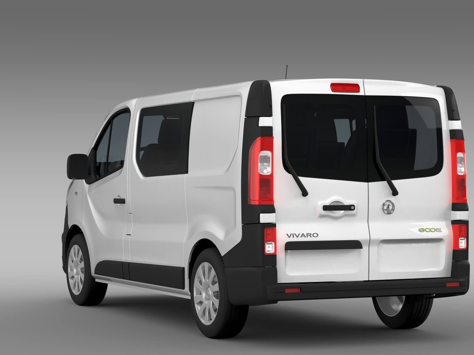 Vauxhall Vivaro MultiVan EcoFlex 2015 - 3D Model by Creator 3D