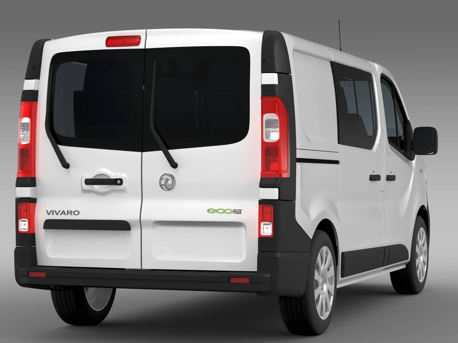 Vauxhall Vivaro MultiVan EcoFlex 2015 - 3D Model by Creator 3D
