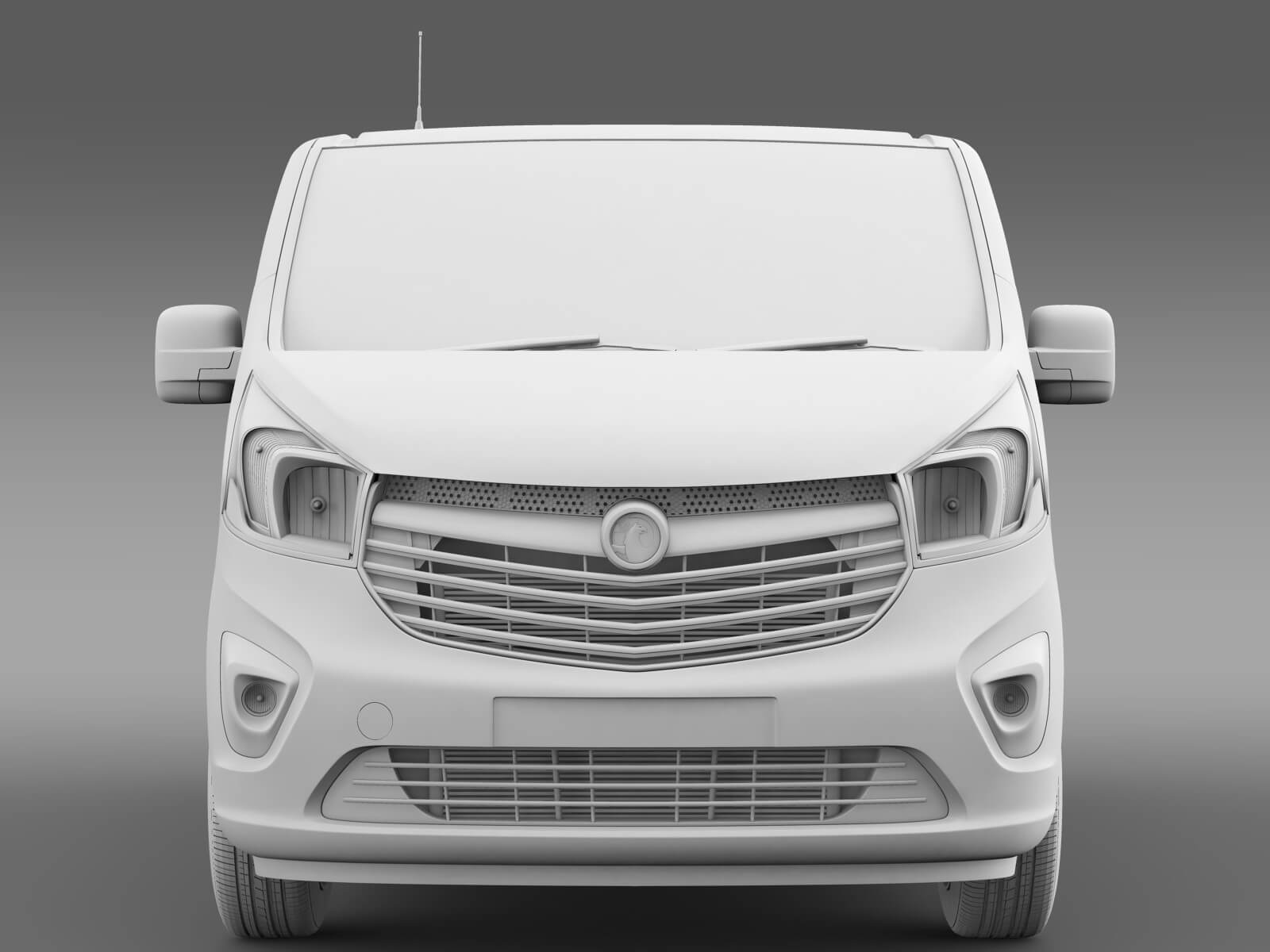 Vauxhall Vivaro MultiVan EcoFlex 2015 - 3D Model by Creator 3D