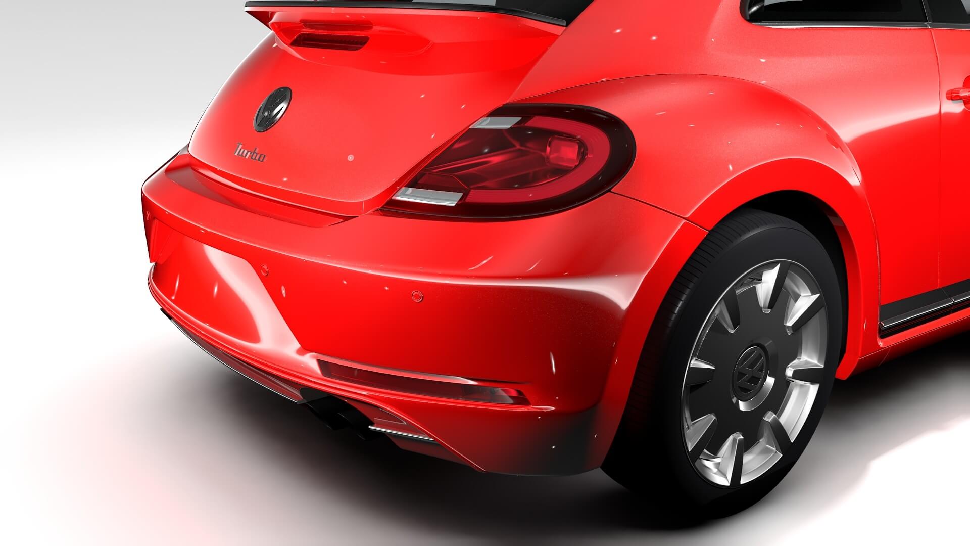 Volkswagen Beetle Turbo 2017 - 3D Model by Creator 3D