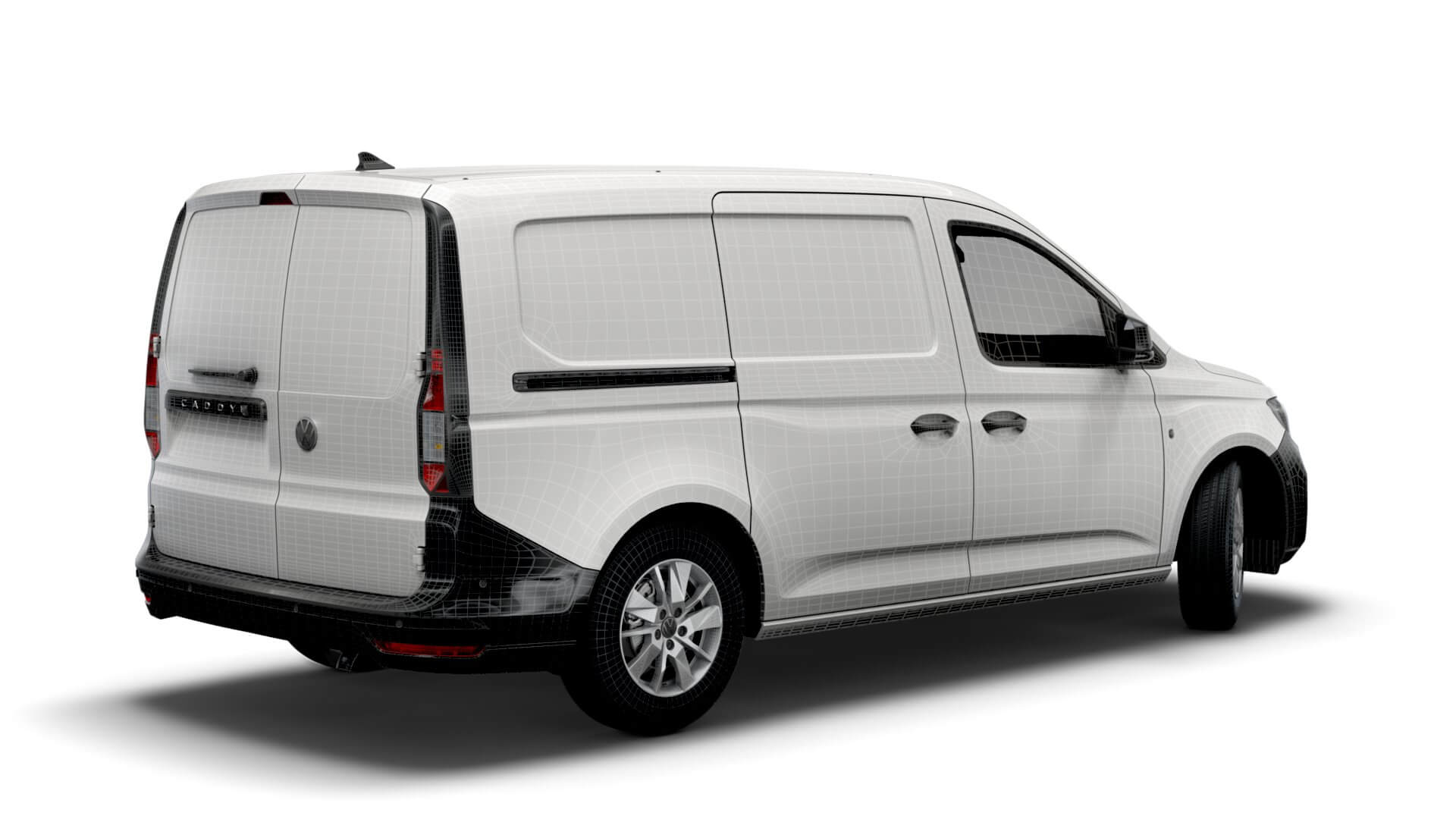Volkswagen Caddy Commerce Van Maxi 2021 - 3D Model by Creator 3D