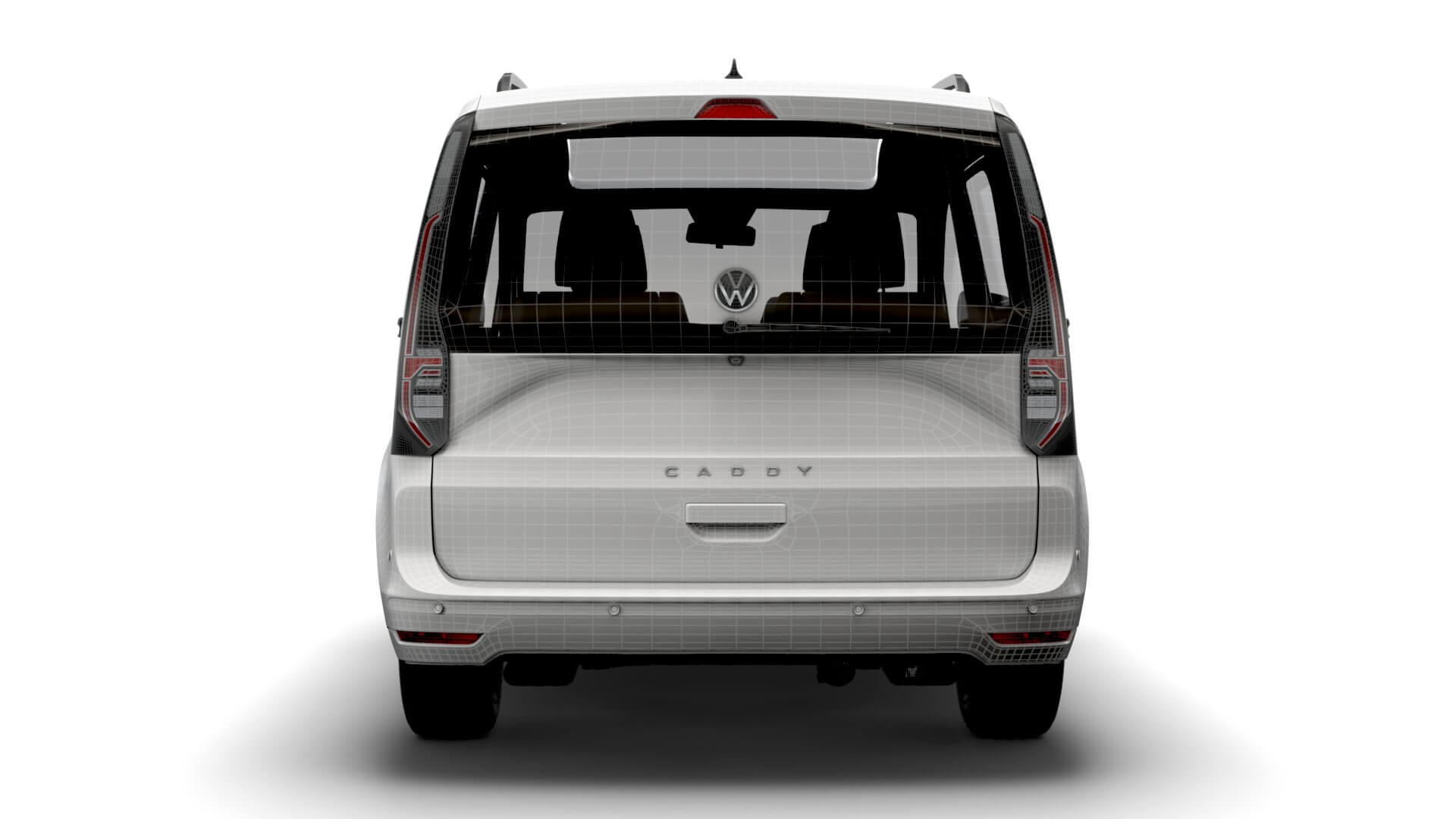 Volkswagen Caddy Life 2021 - 3D Model by Creator 3D