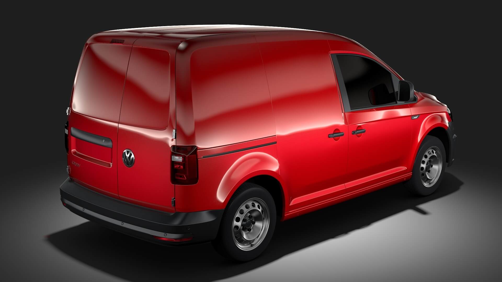 Volkswagen Caddy Panel Van L1 2RD 2017 - 3D Model by Creator 3D