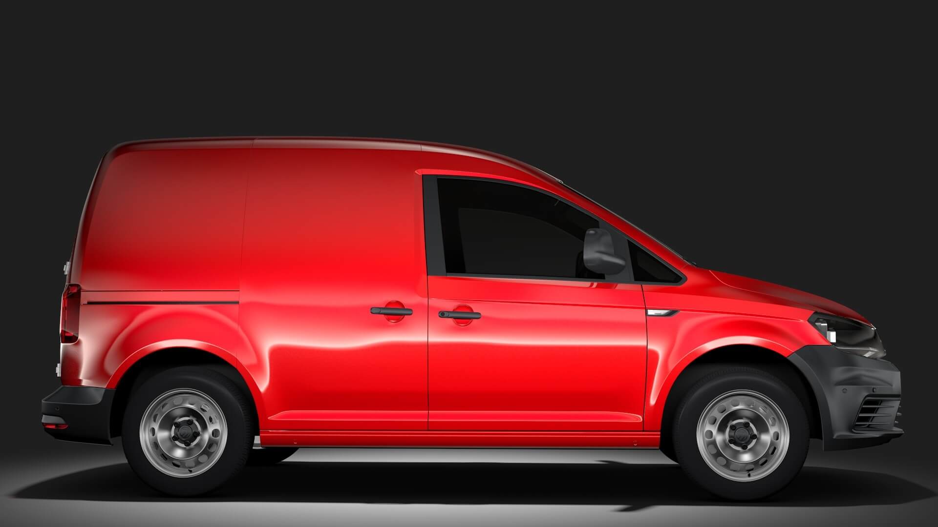 Volkswagen Caddy Panel Van L1 2RD 2017 - 3D Model by Creator 3D