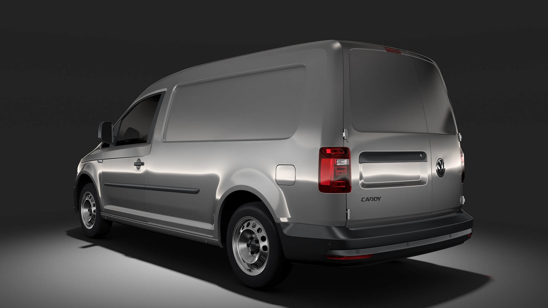 Volkswagen Caddy Panel Van L2 2RD 2017 - 3D Model by Creator 3D