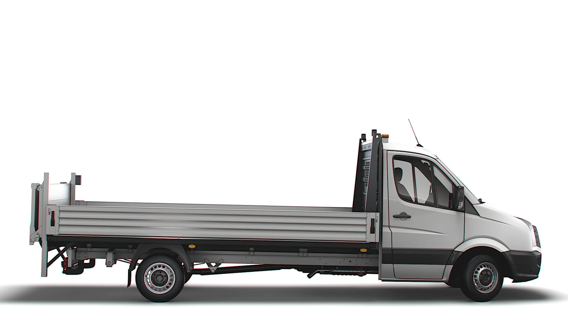 Volkswagen Crafter Dropside Tail Lift 2016 - 3D Model by Creator 3D