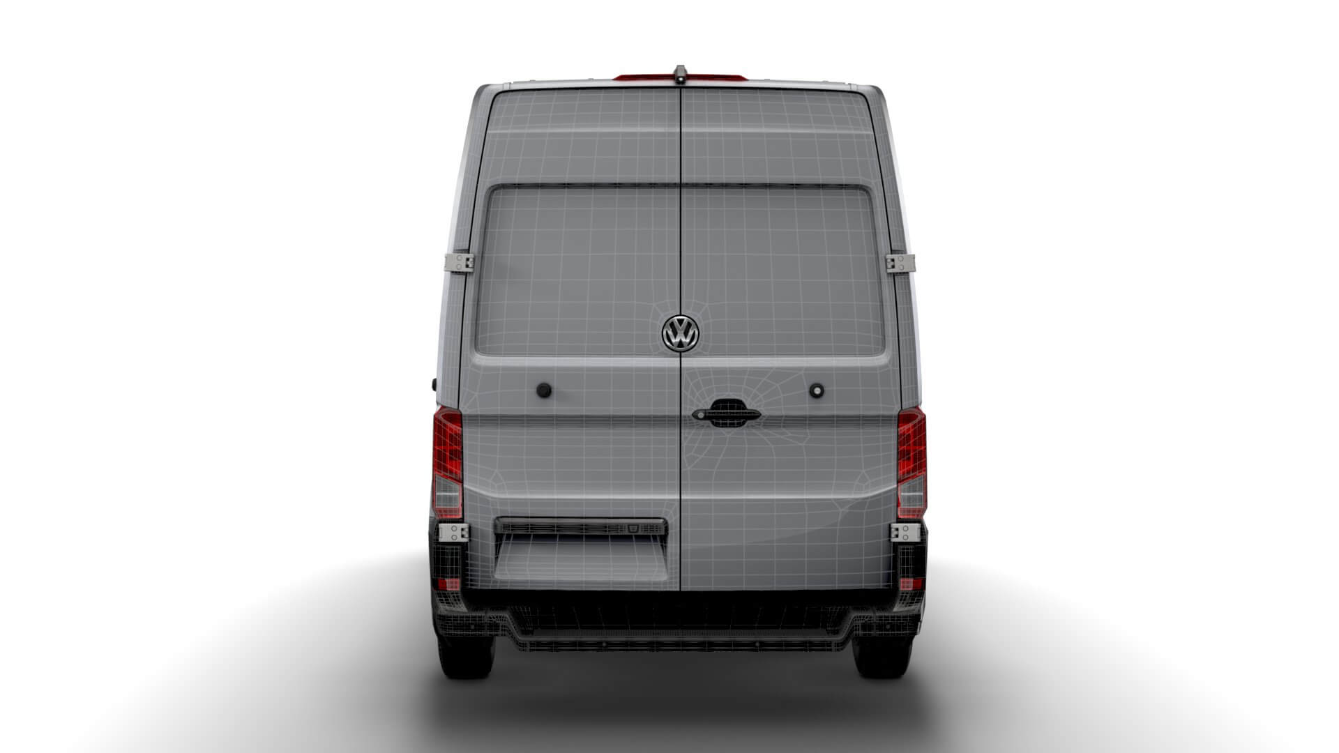 Volkswagen Crafter LWB Startline UK-spec 2020 3D Model by Creator 3D