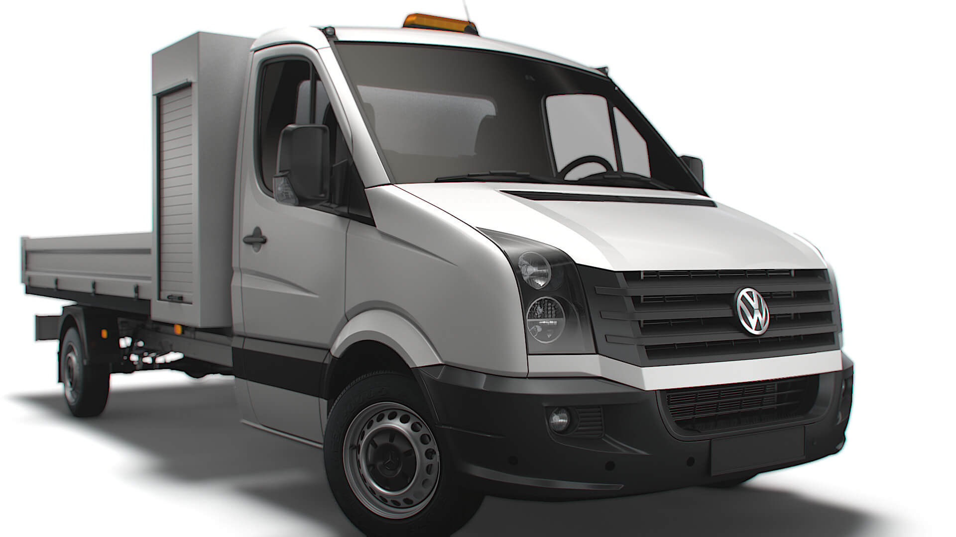 Volkswagen Crafter Single Cab Tipper Toolpod 2016 - 3D Model by Creator 3D