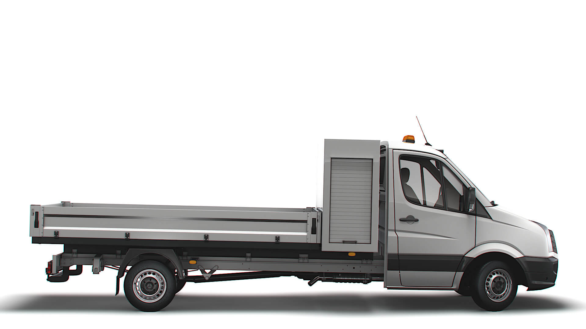 Volkswagen Crafter Single Cab Tipper Toolpod 2016 - 3D Model by Creator 3D