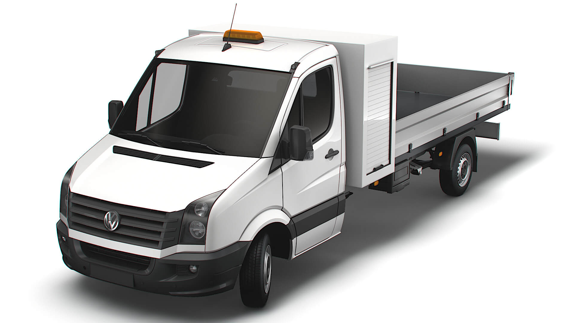 Volkswagen Crafter Single Cab Tipper Toolpod 2016 - 3D Model by Creator 3D