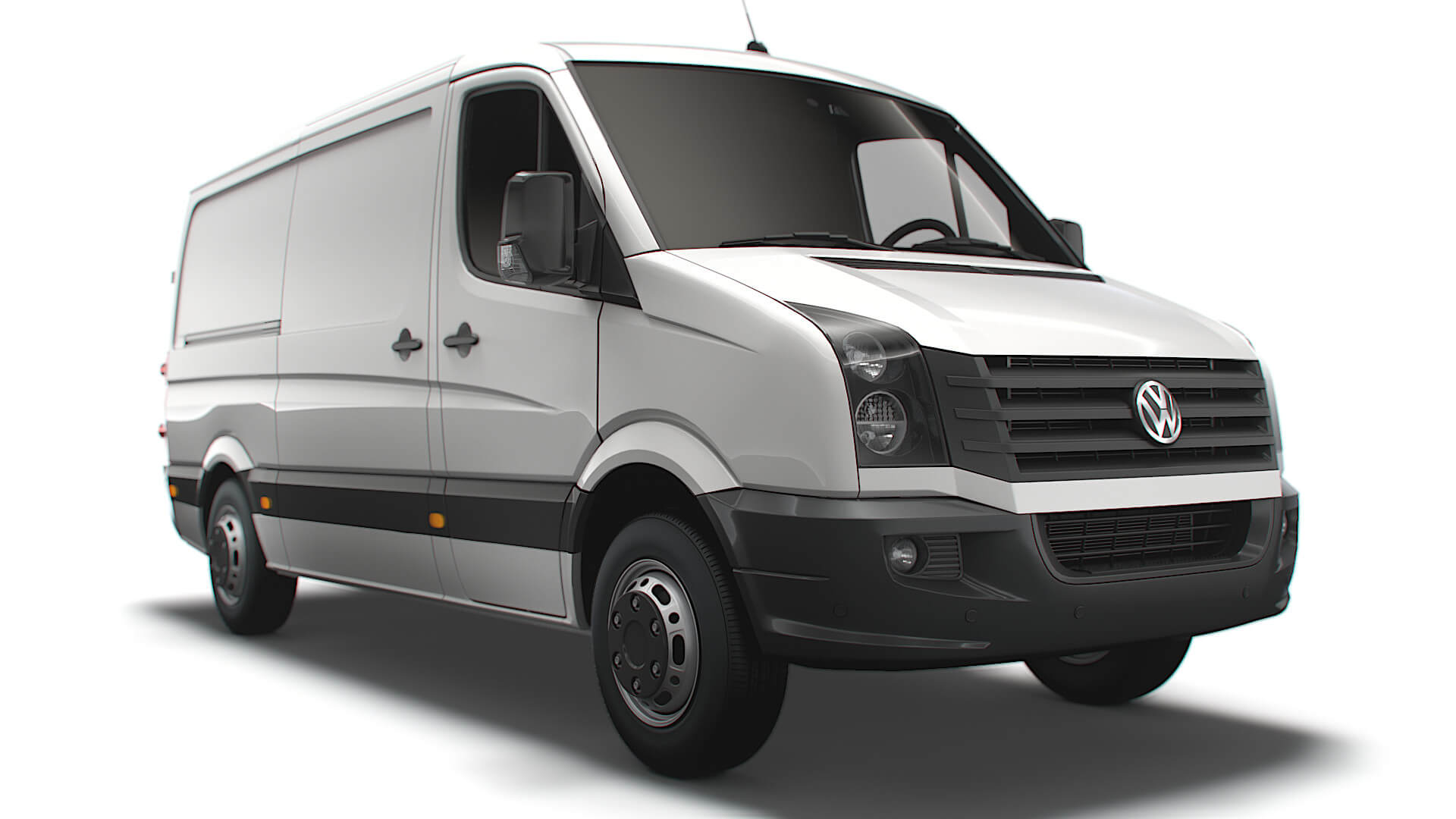 Volkswagen Crafter Van L2H1 2016 - 3D Model by Creator 3D