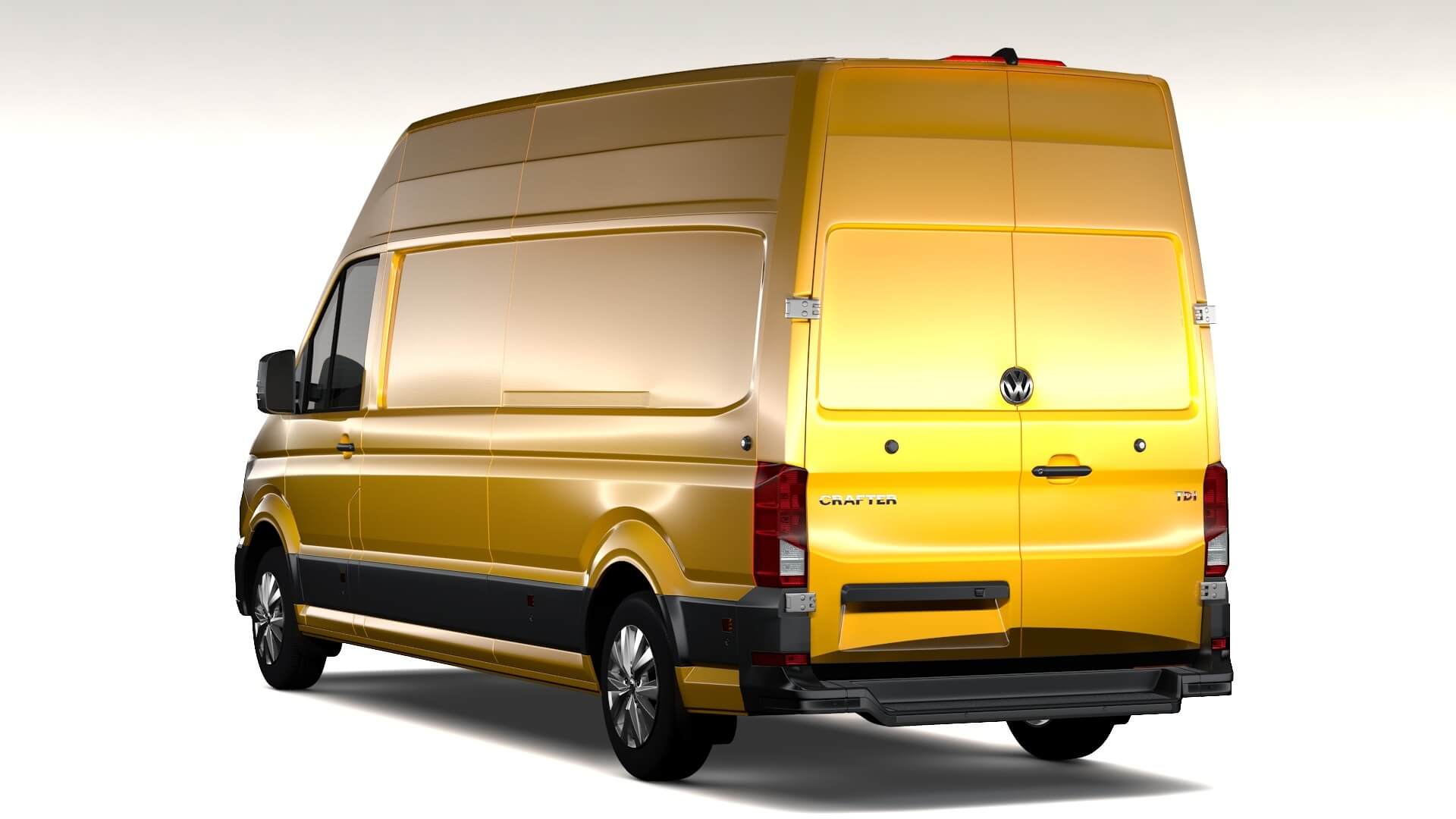 Volkswagen Crafter Van L3H3 2017 - 3D Model by Creator 3D