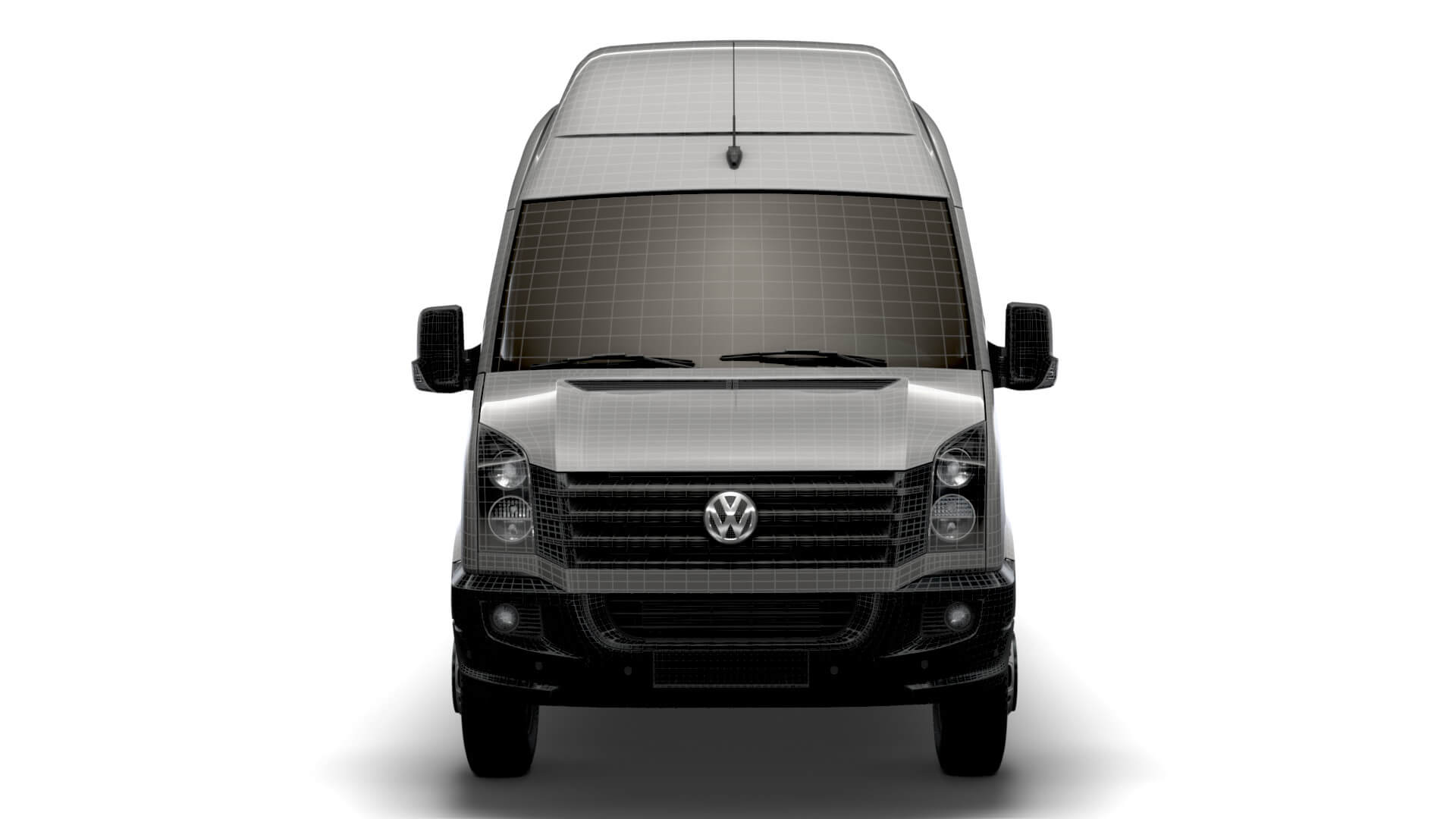 Volkswagen Crafter Van L4H3 2016 - 3D Model by Creator 3D