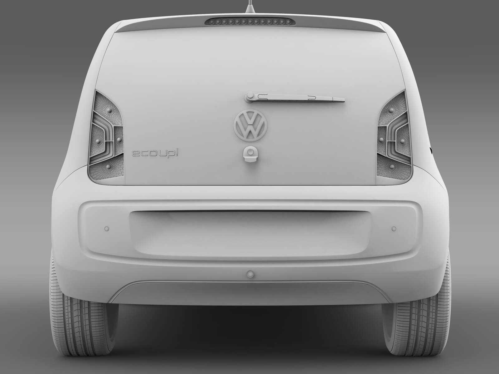 Volkswagen Eco UP 5 Door 2013 - 3D Model by Creator 3D