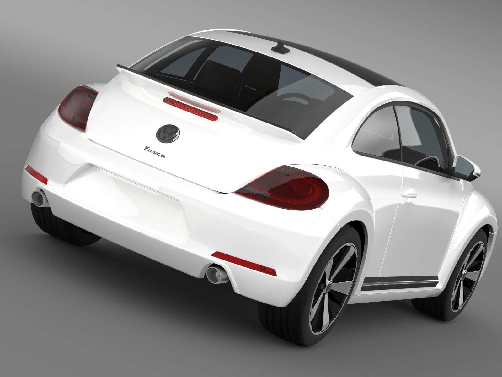 Volkswagen Fusca - 3D Model by Creator 3D