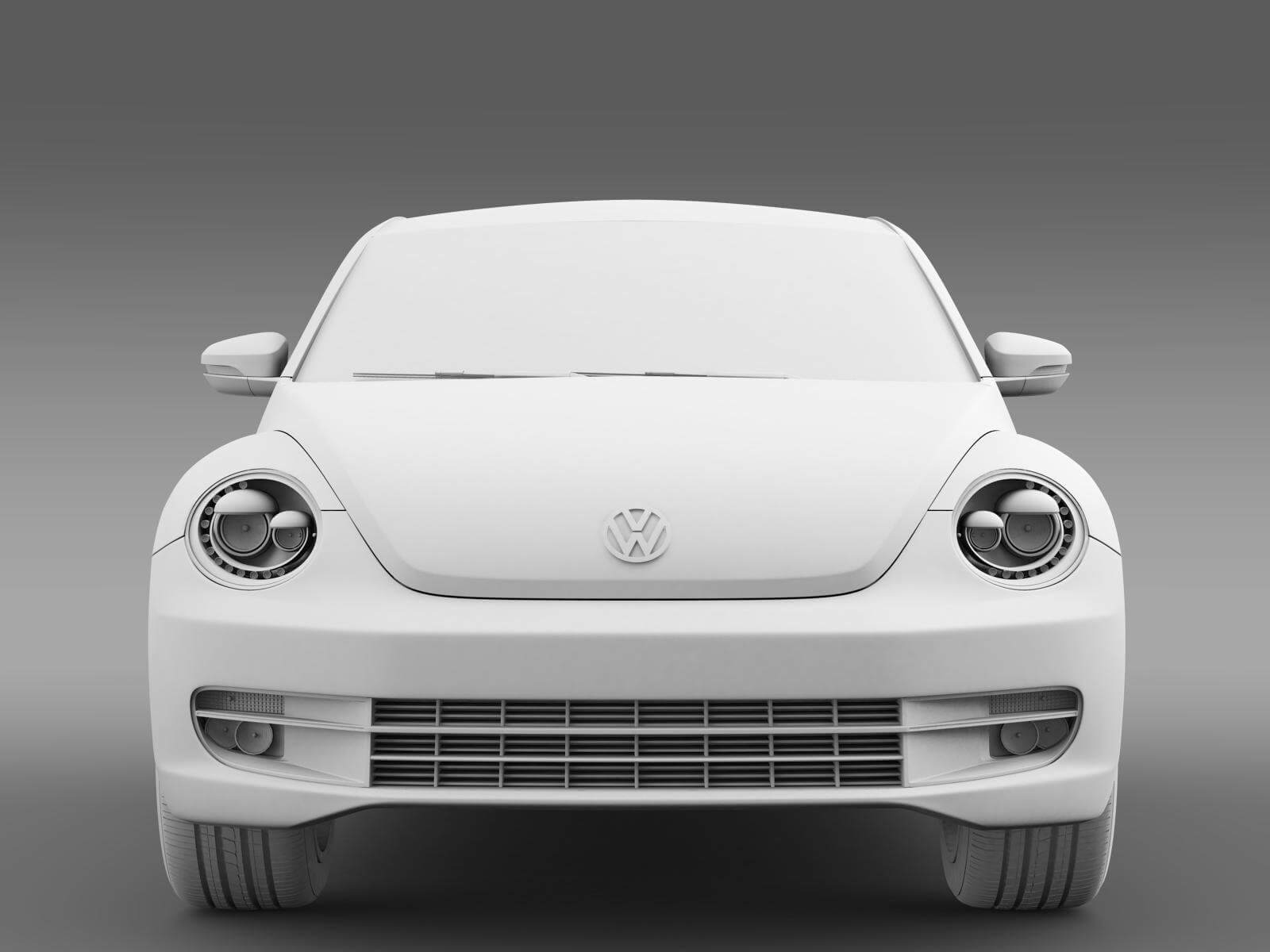Volkswagen Fusca - 3D Model by Creator 3D