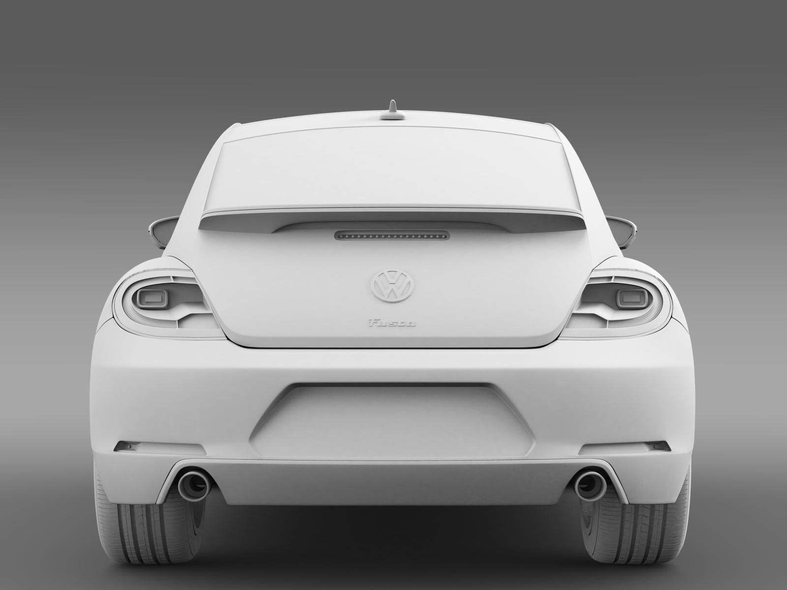 Volkswagen Fusca - 3D Model by Creator 3D