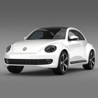 Volkswagen Fusca - 3D Model by Creator 3D